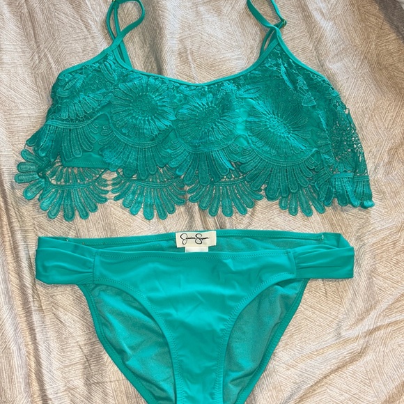 Jessica Simpson | Swim | Jessica Simpson Turquoise Bikini | Poshmark